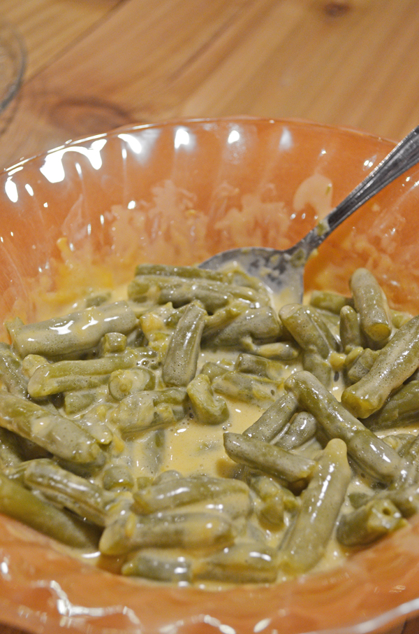 Cheesy Green Beans – Through the Cooking Glass