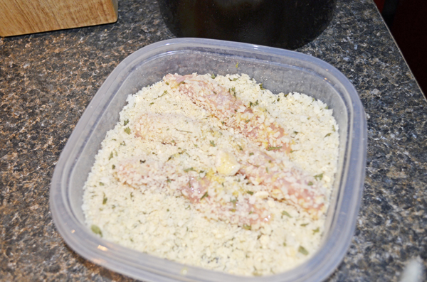 Parmesan Crusted Turkey Strips – Through the Cooking Glass