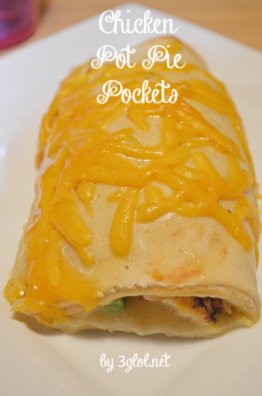 Chicken Pot Pie Pocket – Through the Cooking Glass