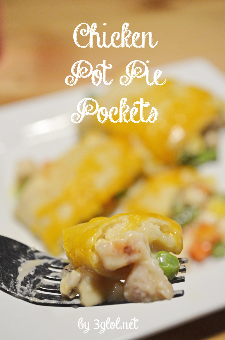 Chicken Pot Pie Pocket – Through the Cooking Glass