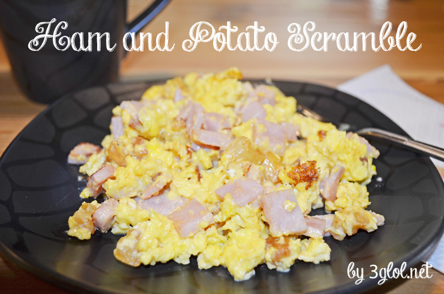 Ham and Potato Scramble – Through the Cooking Glass