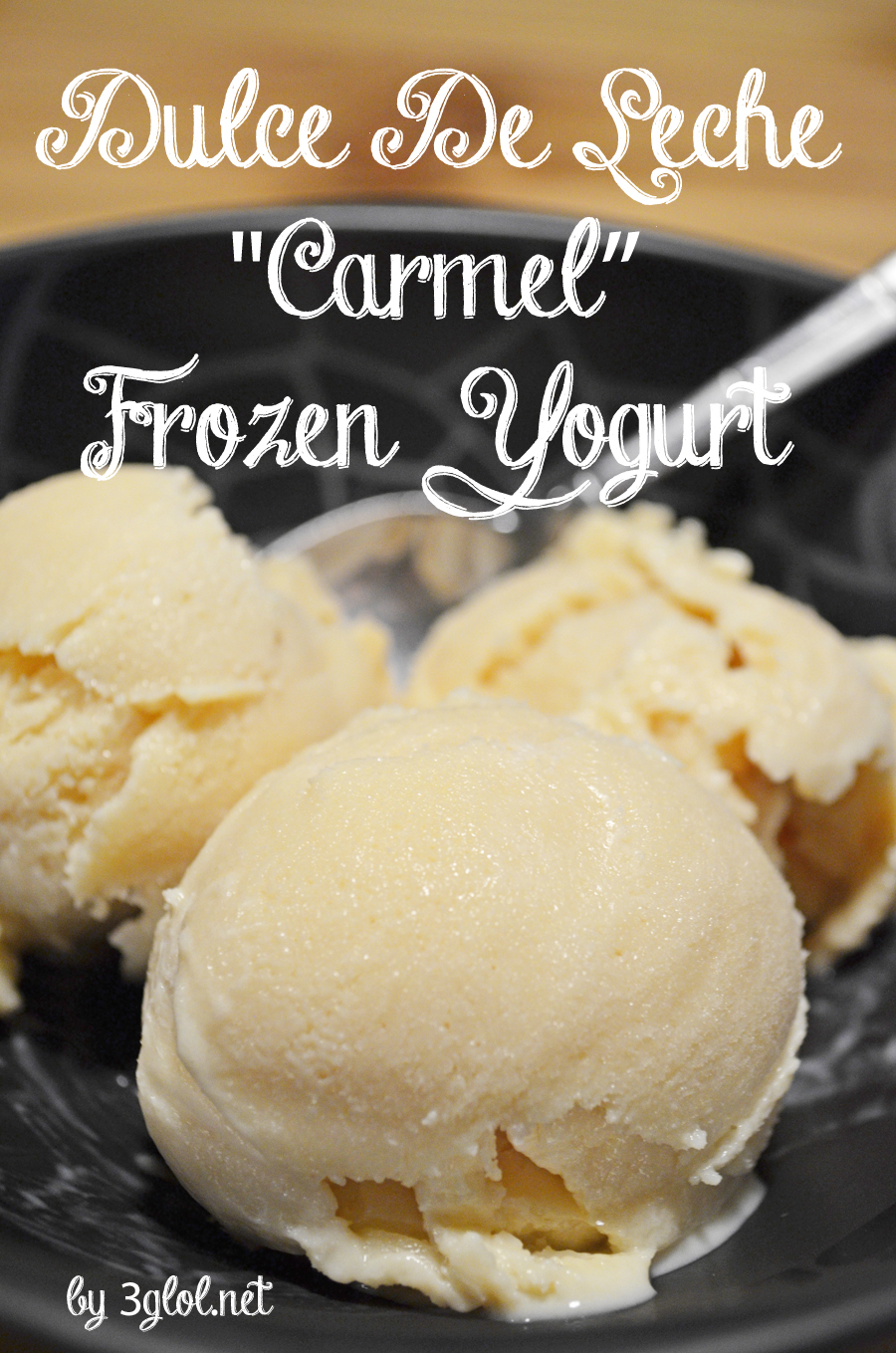 Dulce De Leche Frozen Yogurt – Through the Cooking Glass
