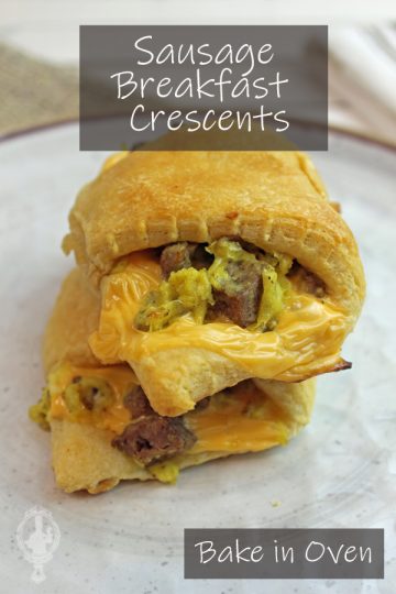 Sausage Breakfast Crescent – Through the Cooking Glass